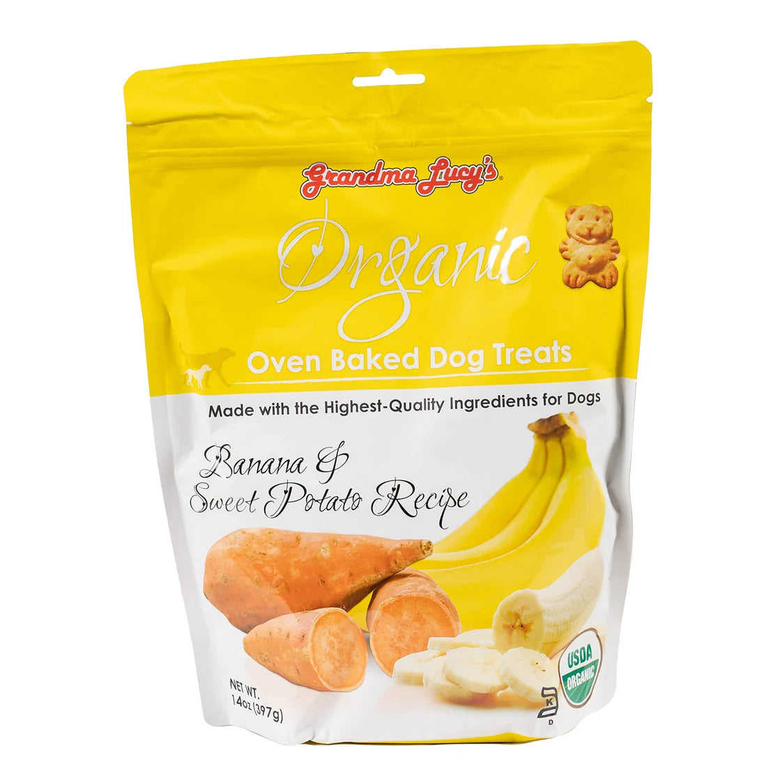 Biscuits biologiques à la banane et à la patate douce cuites au four ...