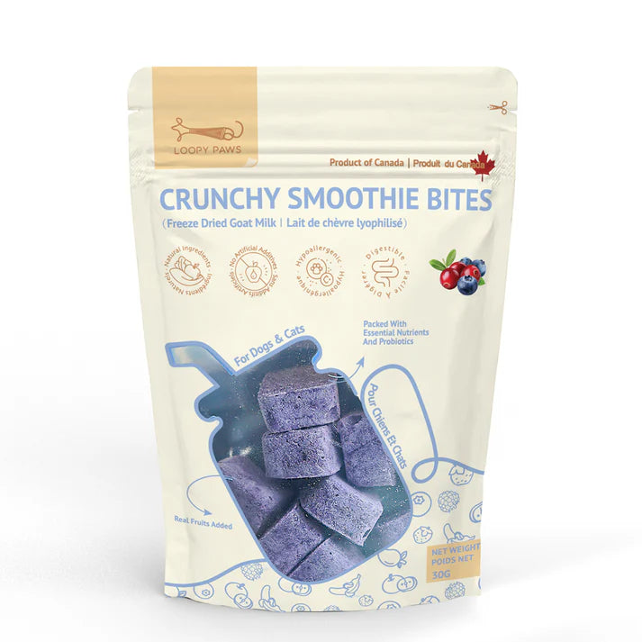 Cubes de lait de chèvre aux baies lyophilisés - Loopy Paws – Thunder's ...