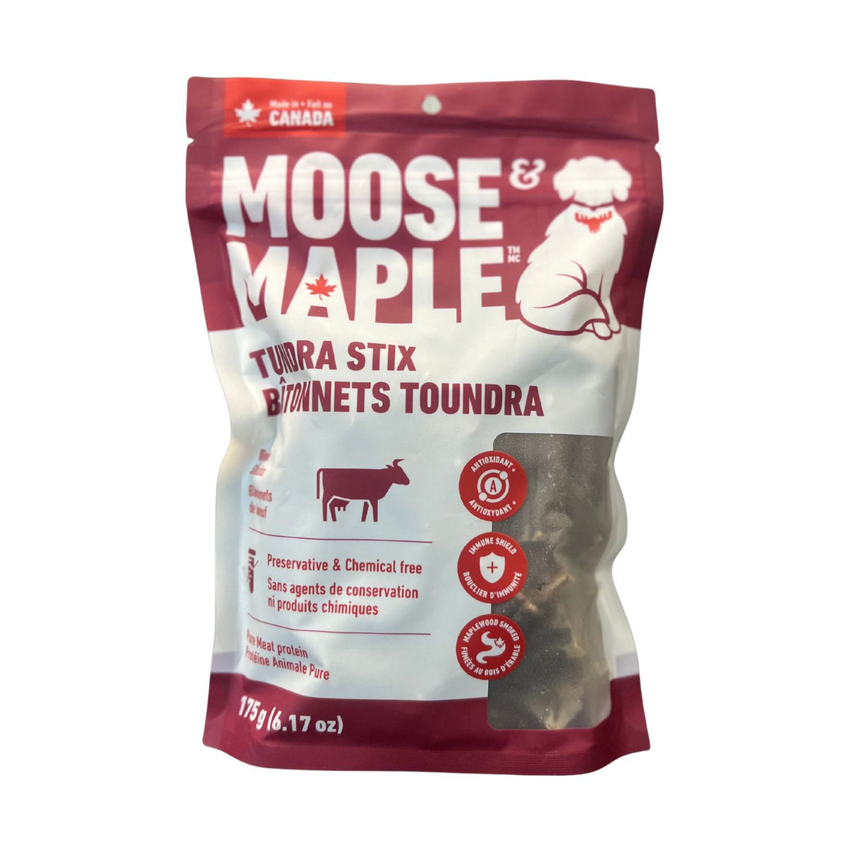 Bâtonnets Toundra au boeuf - Moose & Maple | Thunder's Treasures